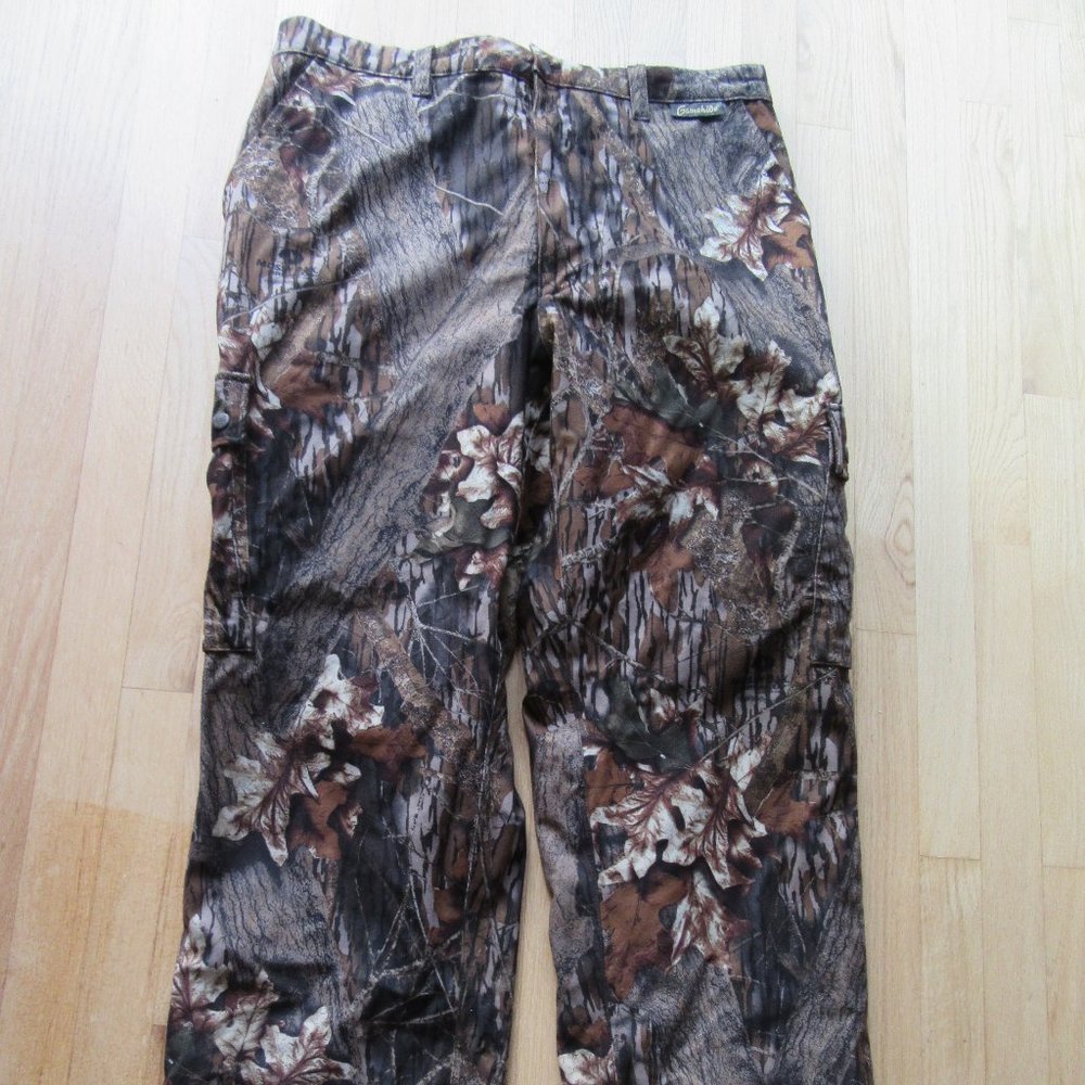 Vintage Gamehide Camo Hunting Pants/Mesh Lined/Pocket… - Gem